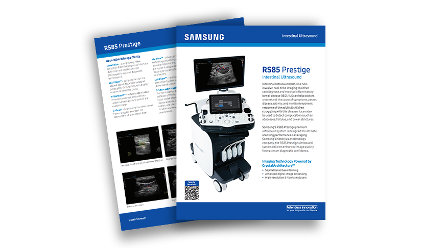 Samsung Healthcare USA | Ultrasound | POC | Intestinal-Bowel